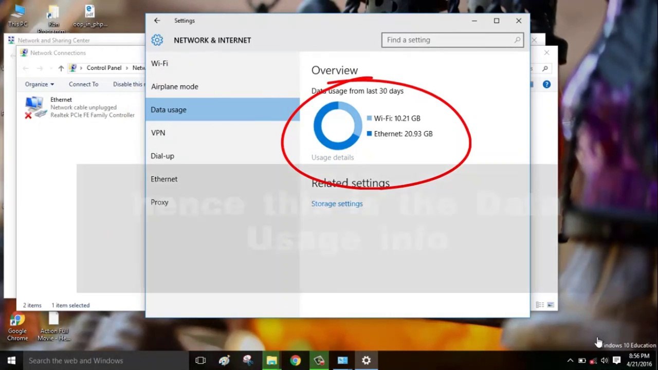 How To Check Background Data Usage In Windows PC - video Dailymotion