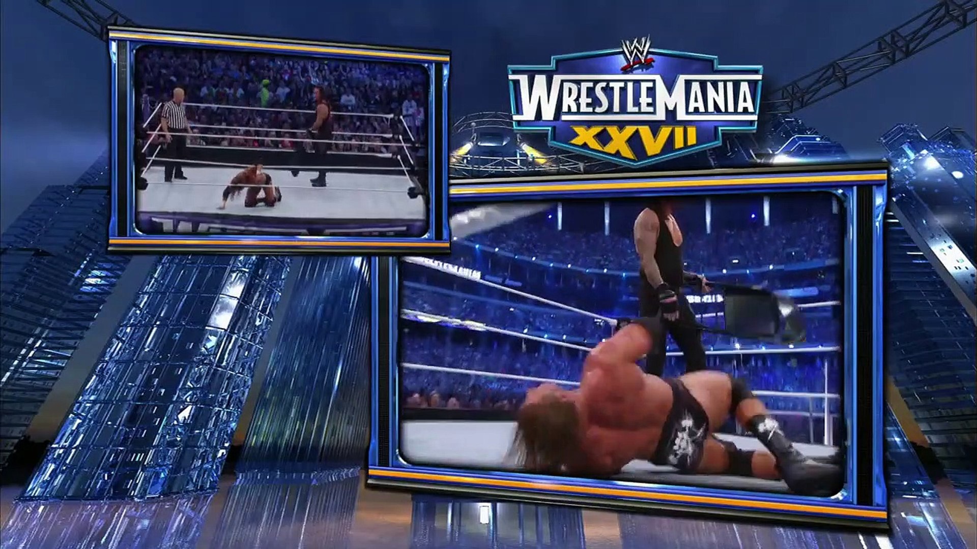 Triple H Vs Undertaker Wrestlemania 27