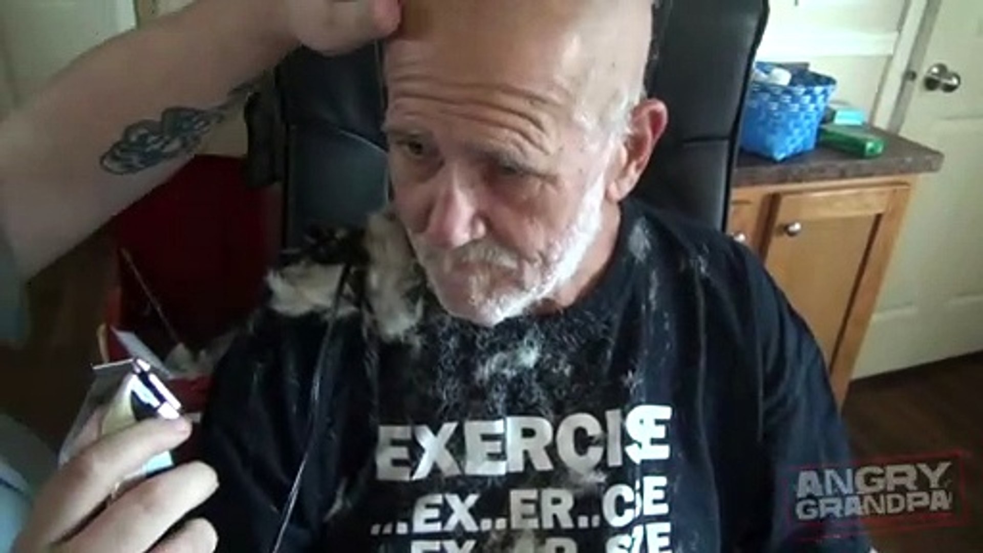 Angry Grandpa Haircut
