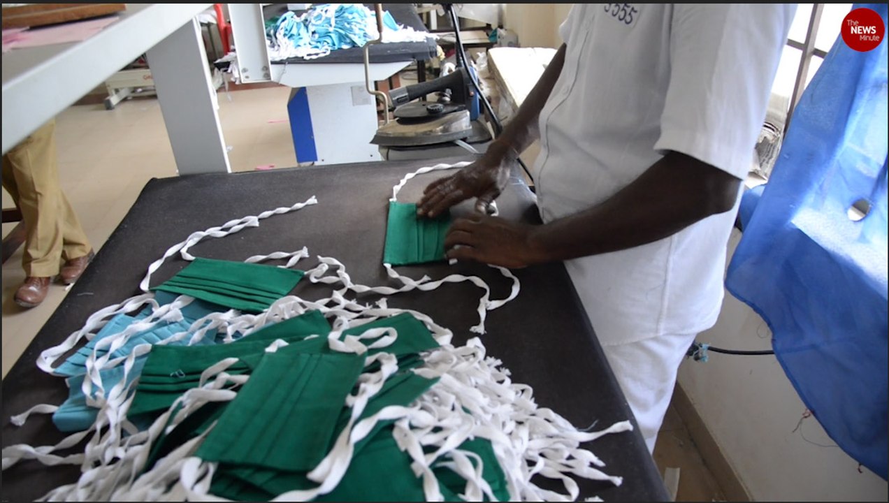 Coronavirus: Inmates of Kerala prisons make face masks to tackle ...