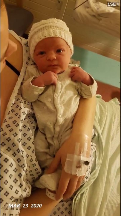 Corby baby Millie Best born as coronavirus lockdown came into force ...