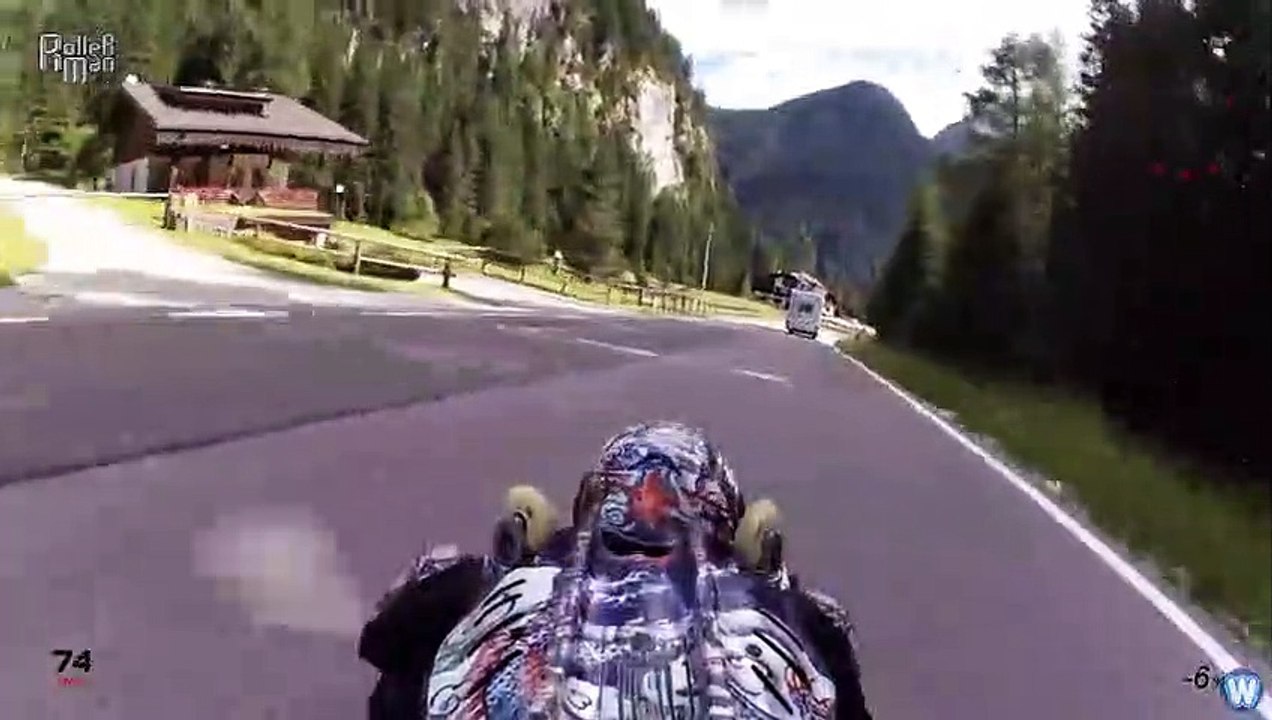 ROLLERMAn Extreme Downhill Rollerblading Suit - video Dailymotion