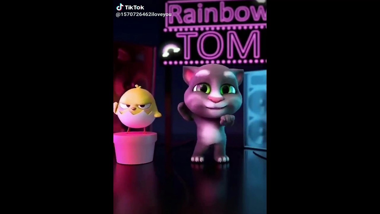 Mèo talking Tom Dancing Cute Baby Tom |TIK TOK - video Dailymotion