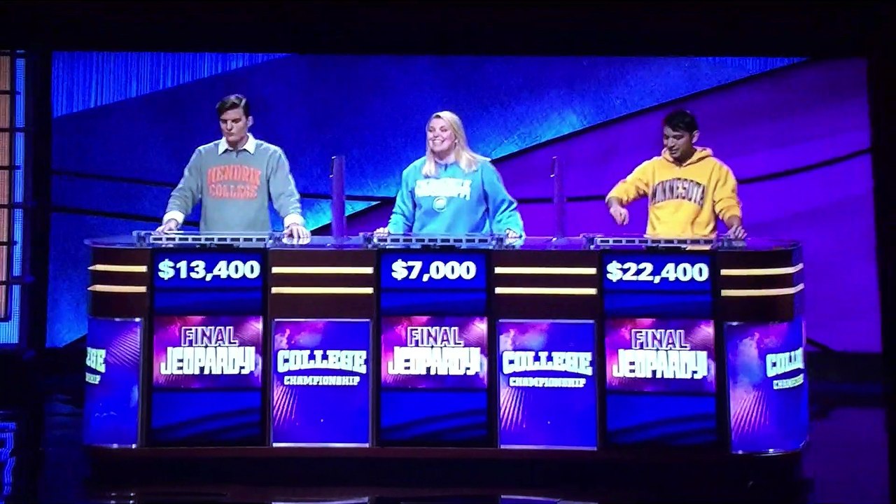 #Jeopardy College Championship (2020): Semifinals #2 - April 14, 2020 ...