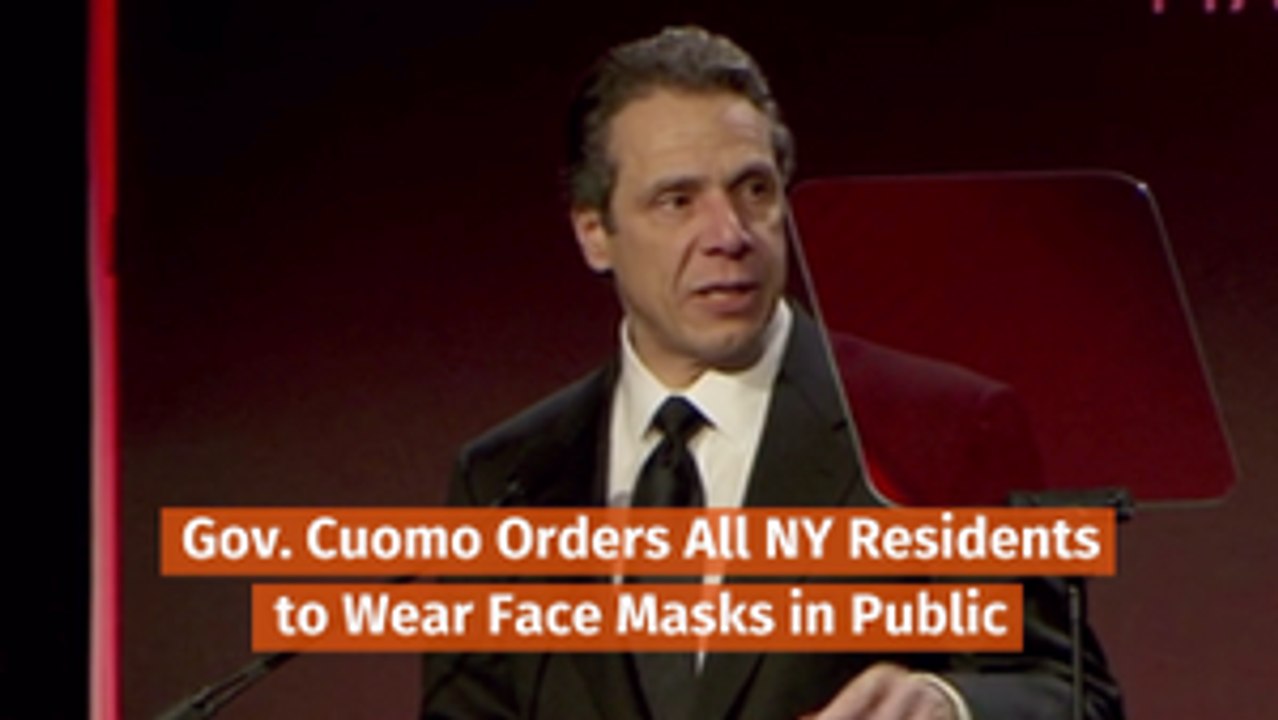 Gov. Cuomo Makes Masks Mandatory - video Dailymotion
