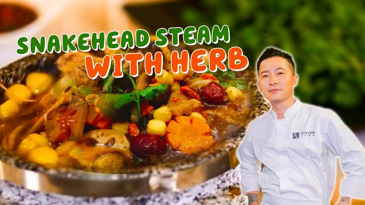 SNAKEHEAD STEAM WITH HERB- TONIC FOR LUNGS IN PANDEMIC PERIOD - video ...