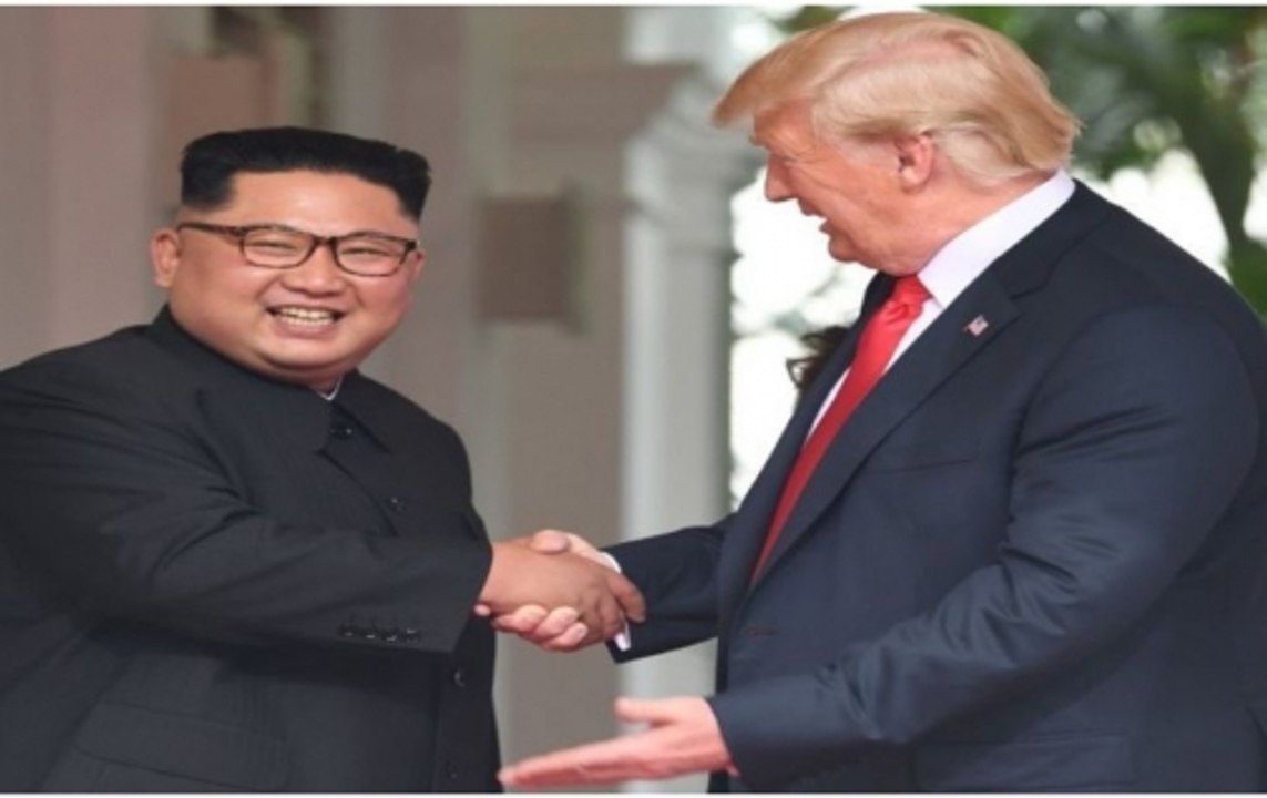 Trump meets Kim in DMZ, becomes first US president to visit N Korea ...