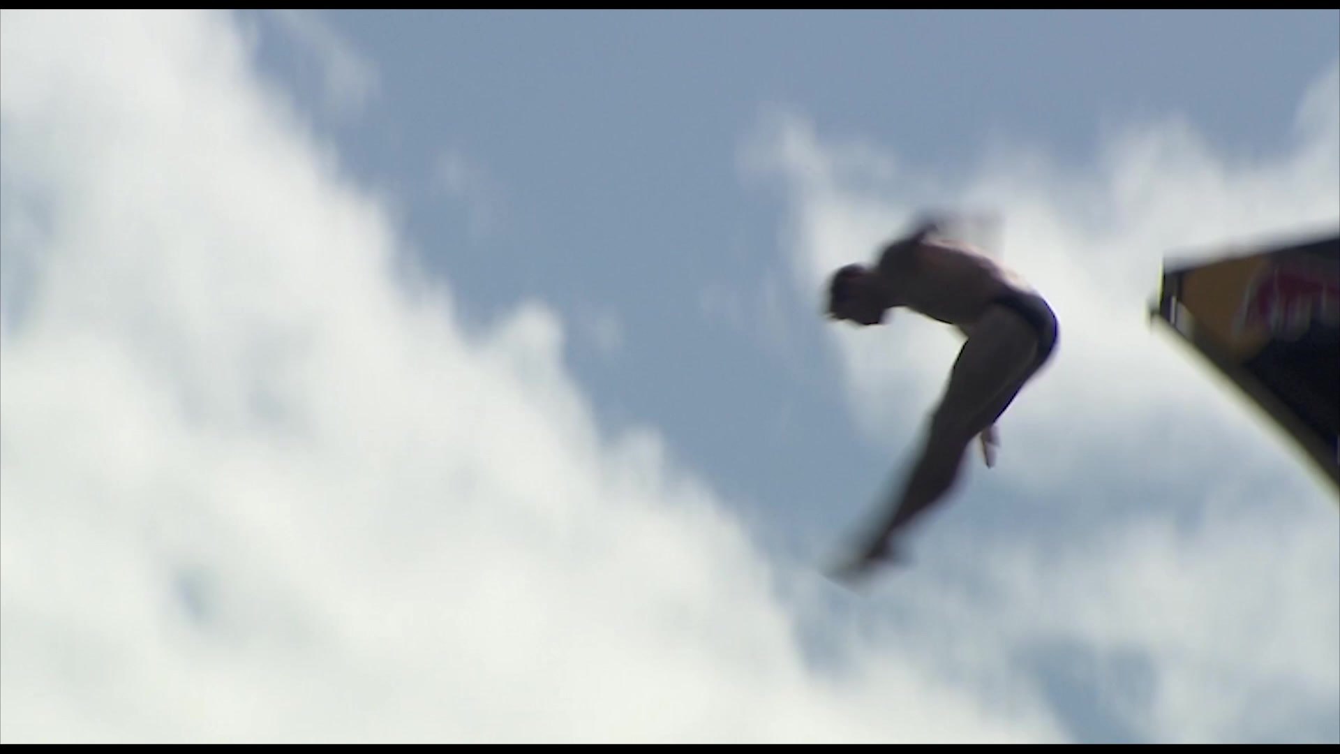 Anime Girl Falling Off A Cliff