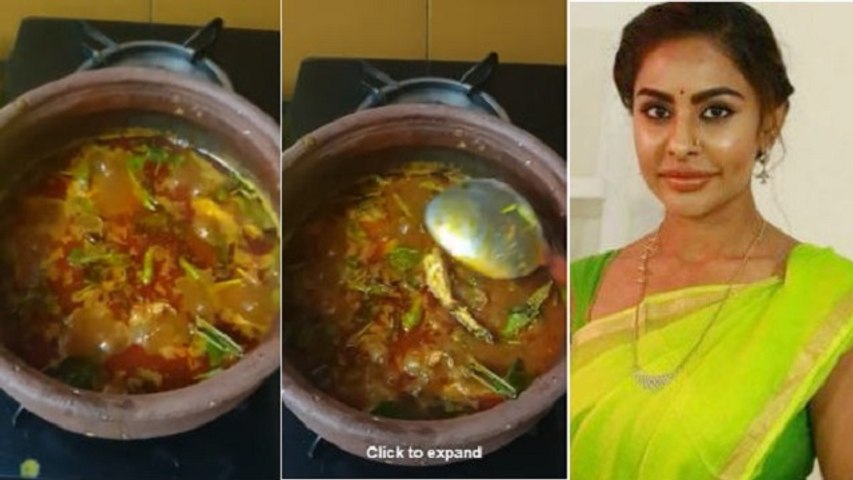 பாக்கும் போதே சாப்பிடனும் போல இருக்கு.. சர்ச்சை நடிகை வெளியிட்ட வீடியோ ...