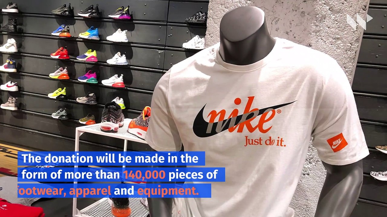 Nike Donates $5 Million in Products to Frontline Workers - video ...