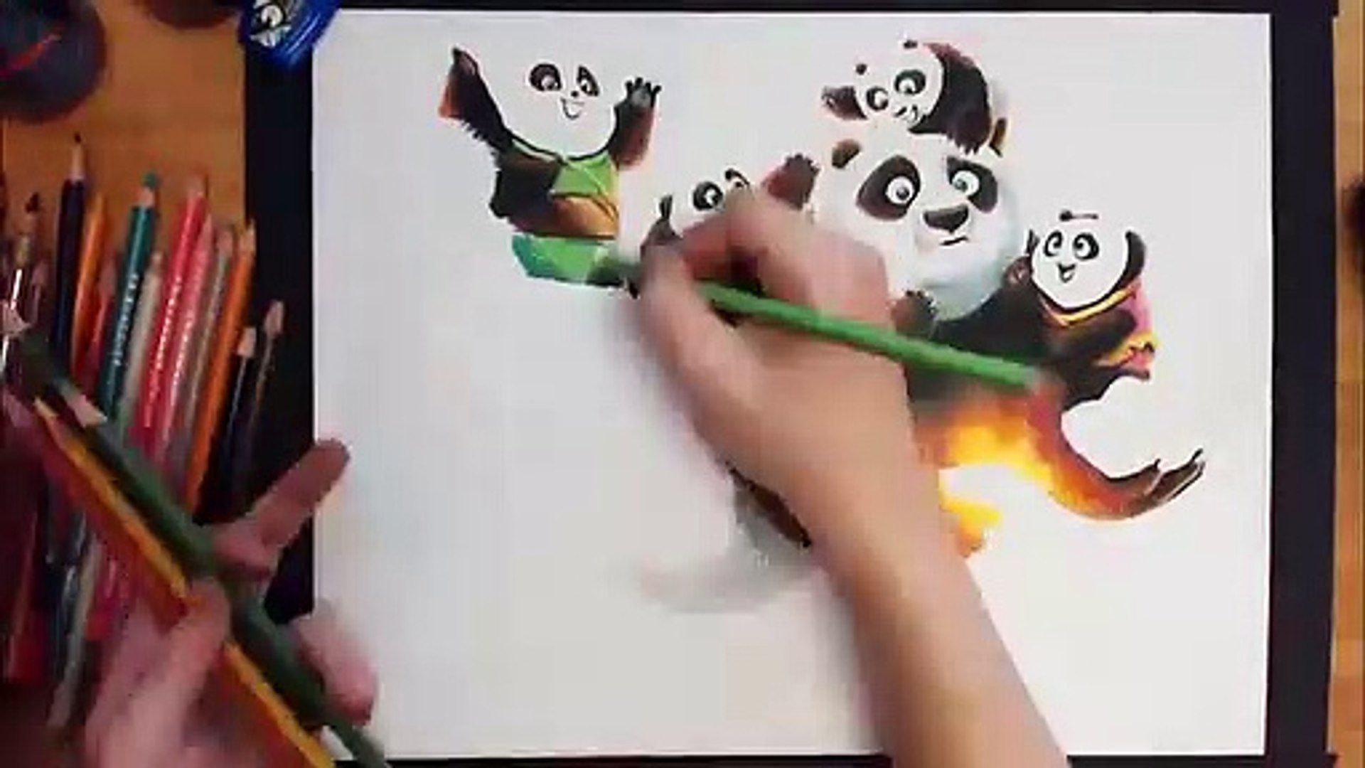 Kung Fu Panda Po Drawing