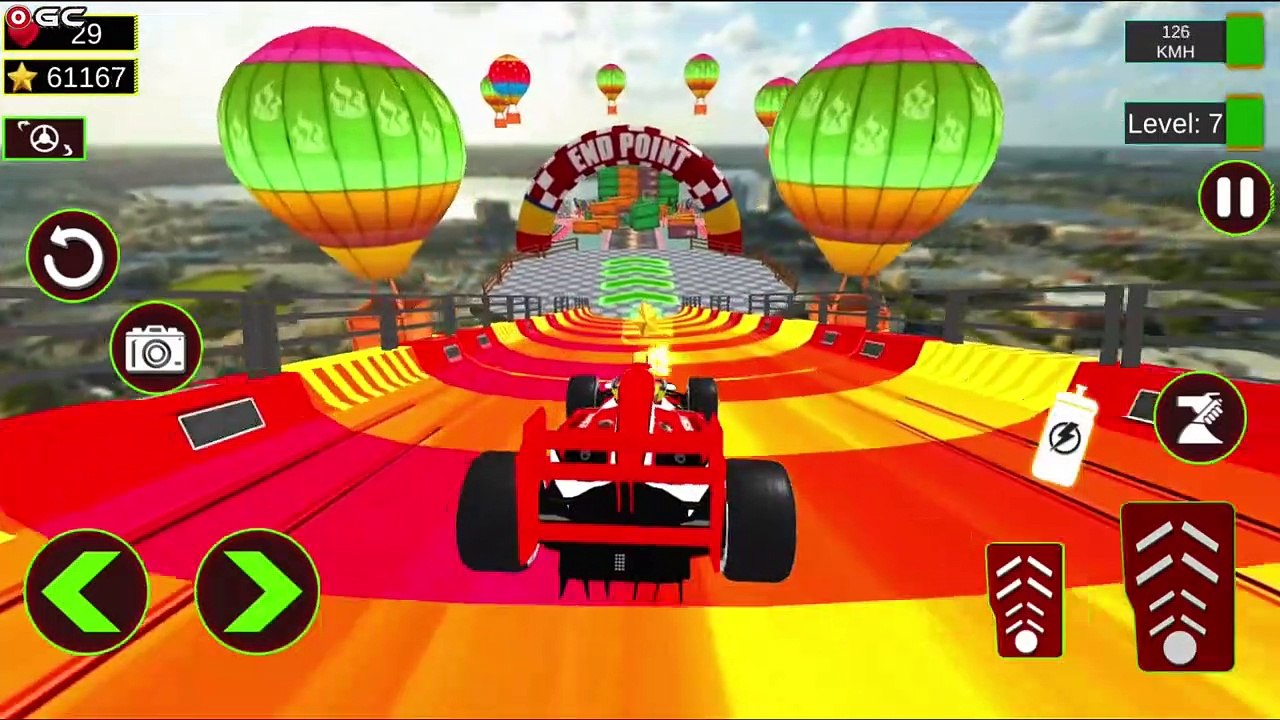Formula Car Stunts 3D Gt Racing Mega Ramp Games - Impossible Car Stunts - Android GamePlay ...