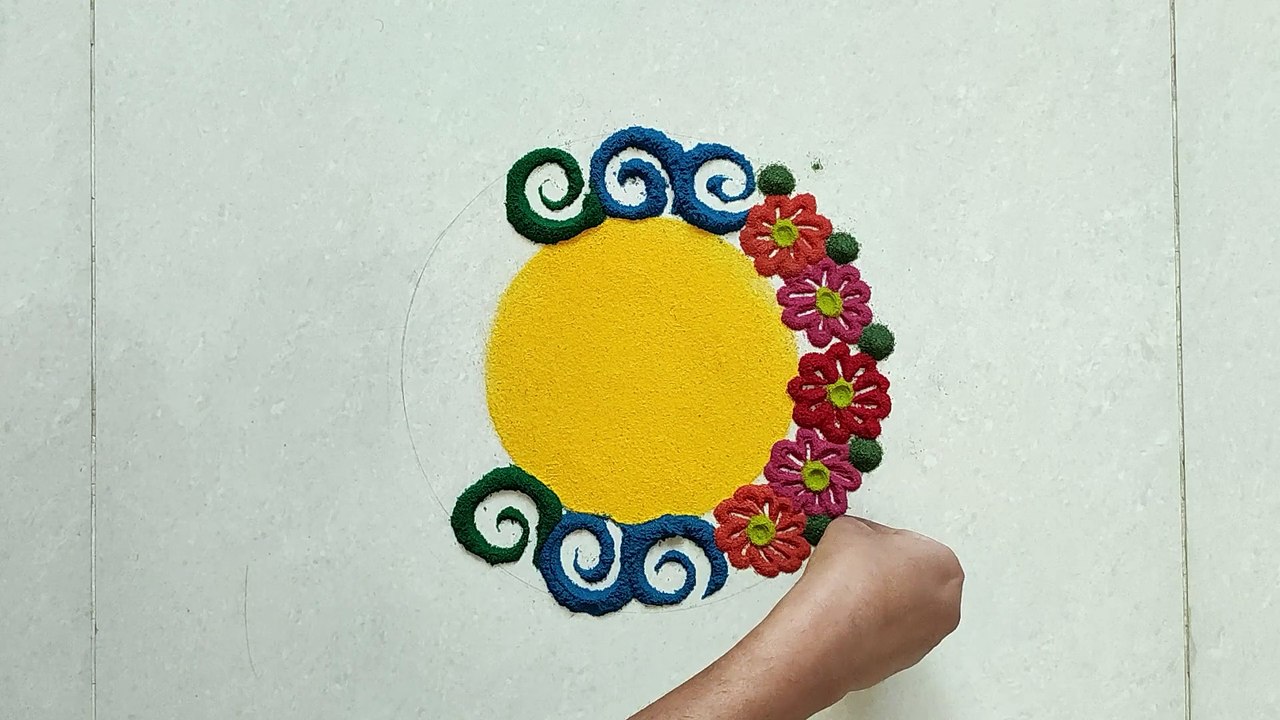 Happy Mother's Day Special Rangoli design | Super Easy Mother's Day ...