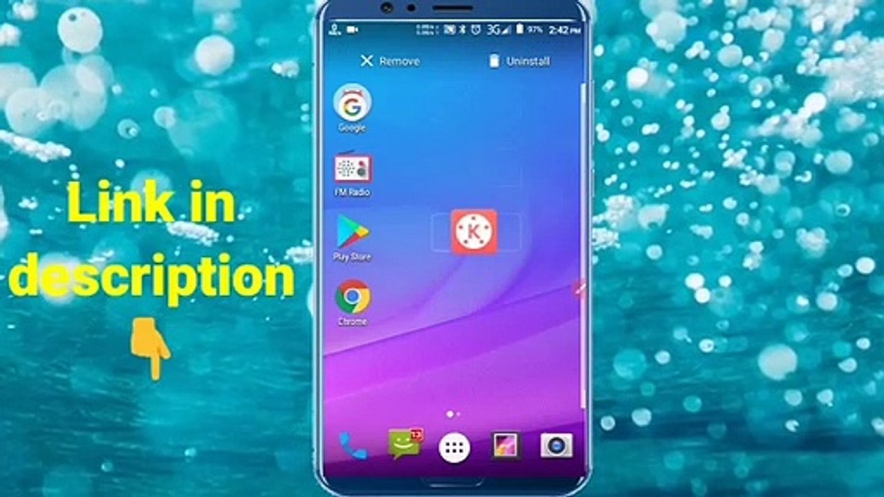 How To Remove Cross Line On Kinemaster Video Dailymotion