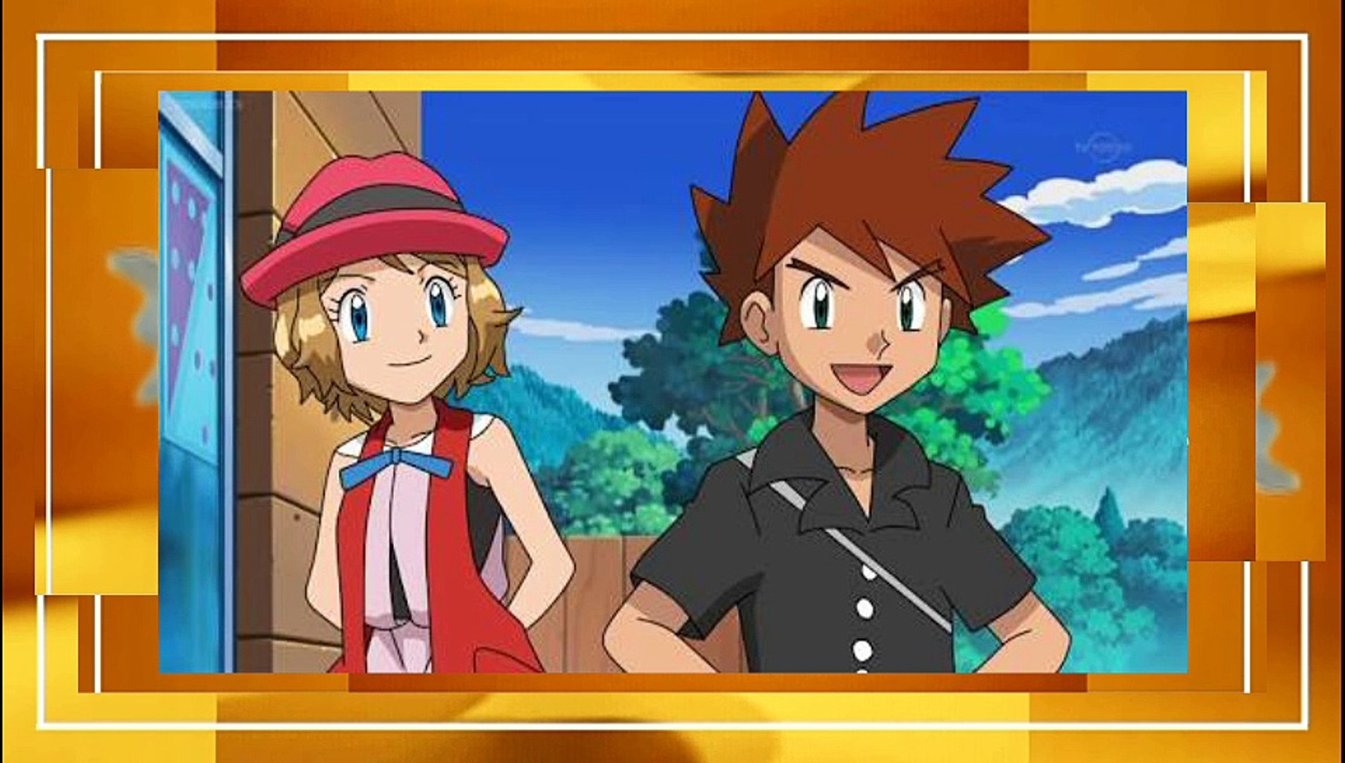 Gary And Ash Pokemon