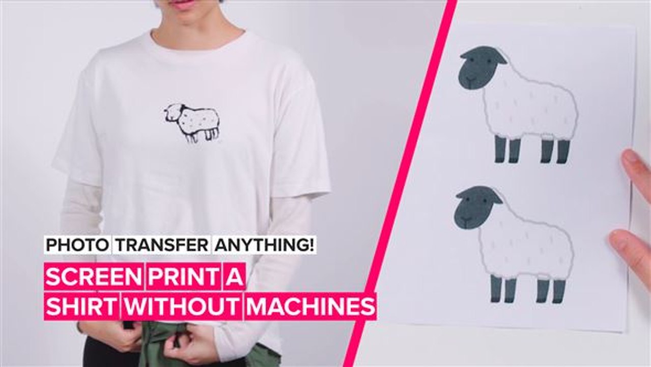 How to Photo Transfer Anything: Screen printing made easy! - video ...