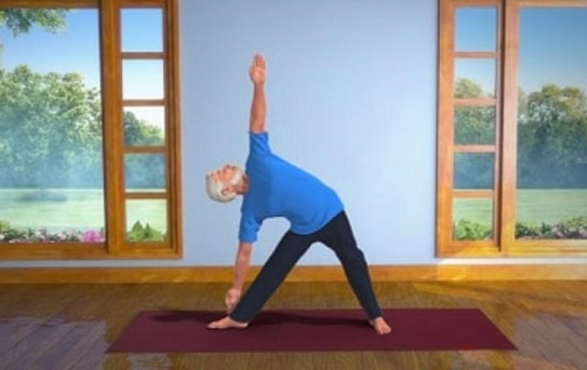 Watch | PM Narendra Modi teaches Yogas in his '3D animated' avatar ...