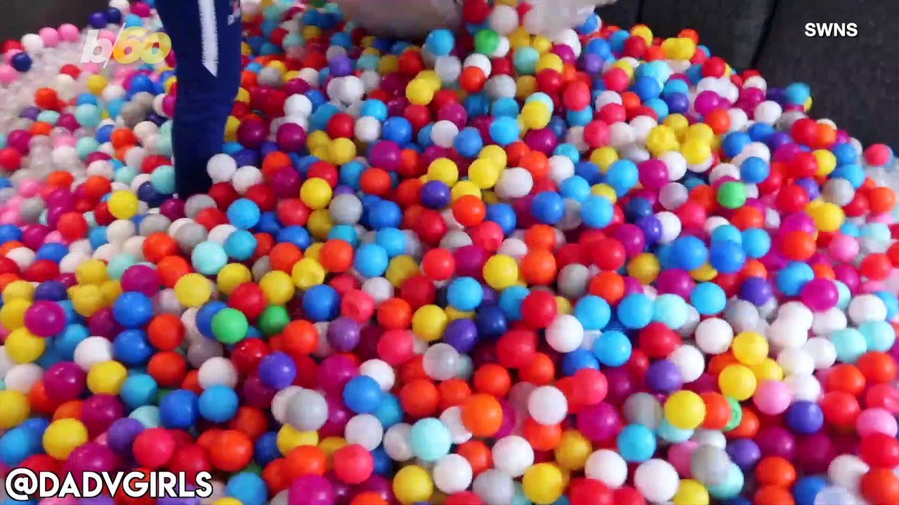 Dad Turns House Into Giant Ball Pit With 250,000 Balls Without Telling ...
