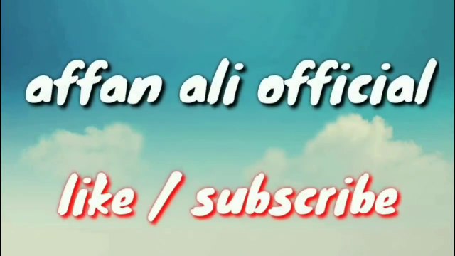 affan ali official videos - Dailymotion