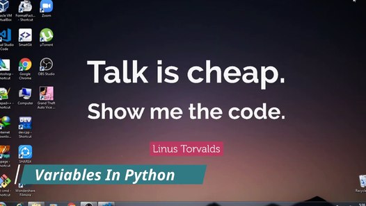 Python Variable Declaration Assignment And Its Rule Part