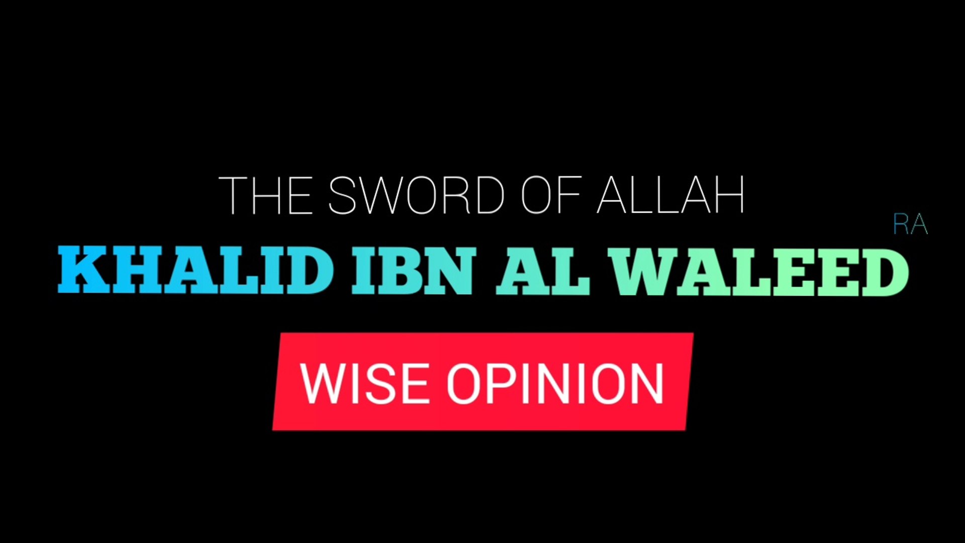 Hazrat Khalid Bin Waleed Quotes