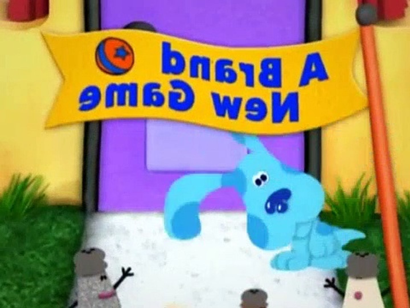 Blues Clues A Brand New Game
