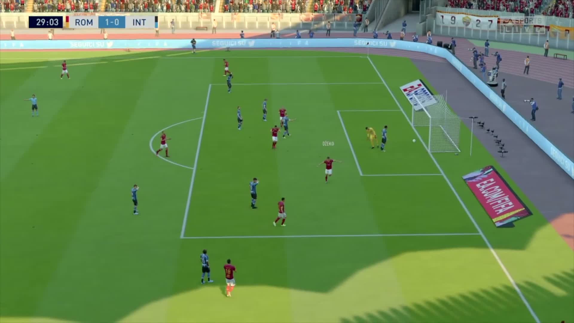 AS Roma - Inter : notre simulation FIFA 20 (Serie A - 34e journée)