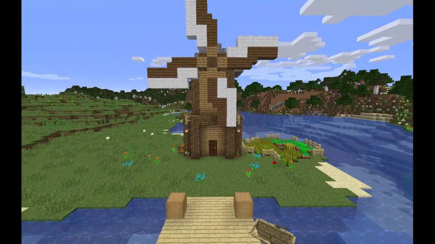 Minecraft Windmill Design