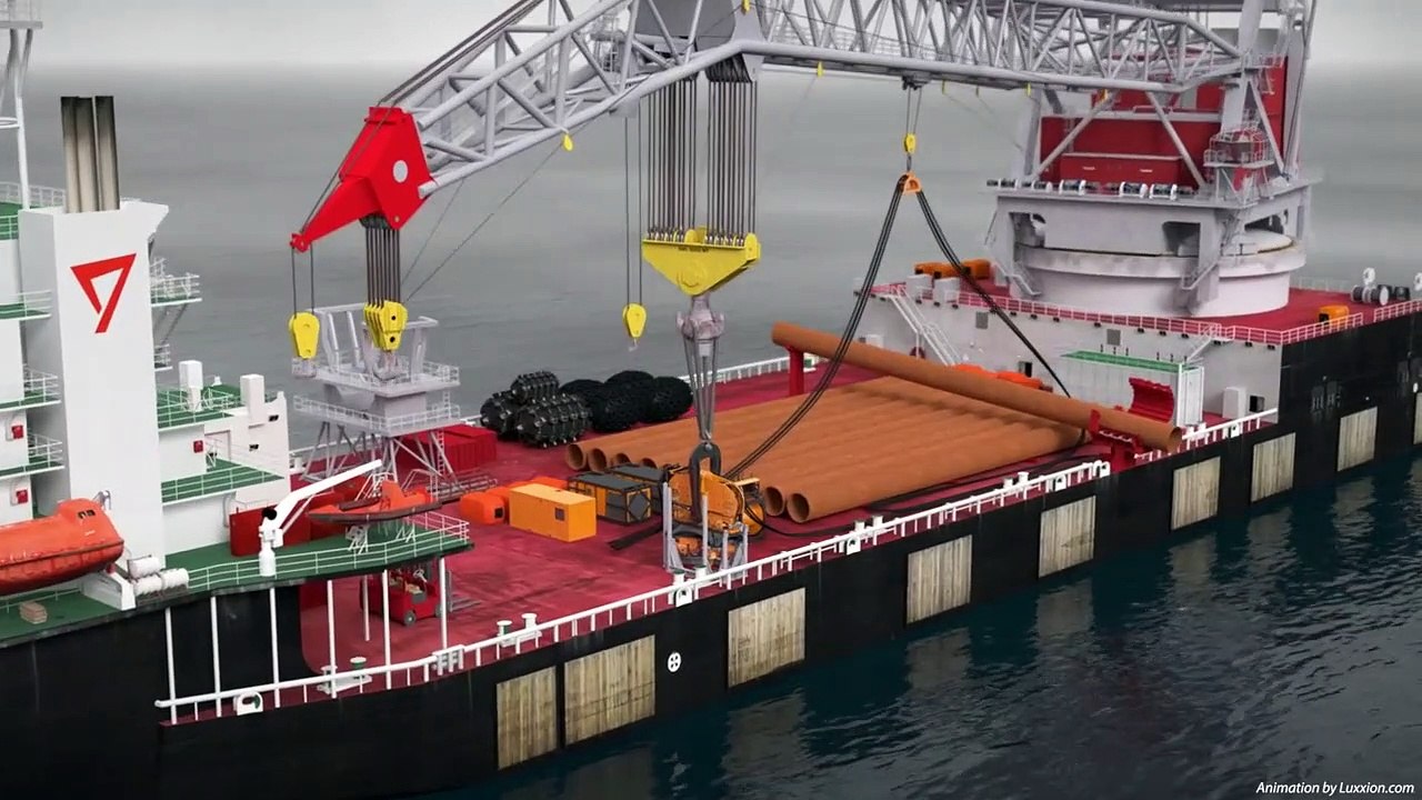 Technical Animation _ 3D CAD _ Offshore Technology _ Subsea Piling ...