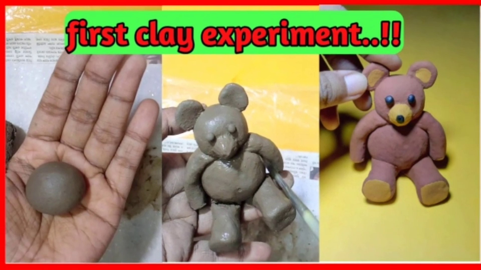 How To Make With Clay Toys Vlr eng br