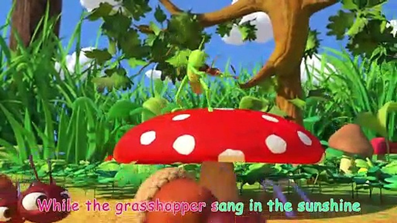 The Ant and the Grasshopper CoComelon Nursery Rhymes & Kids Songs ...