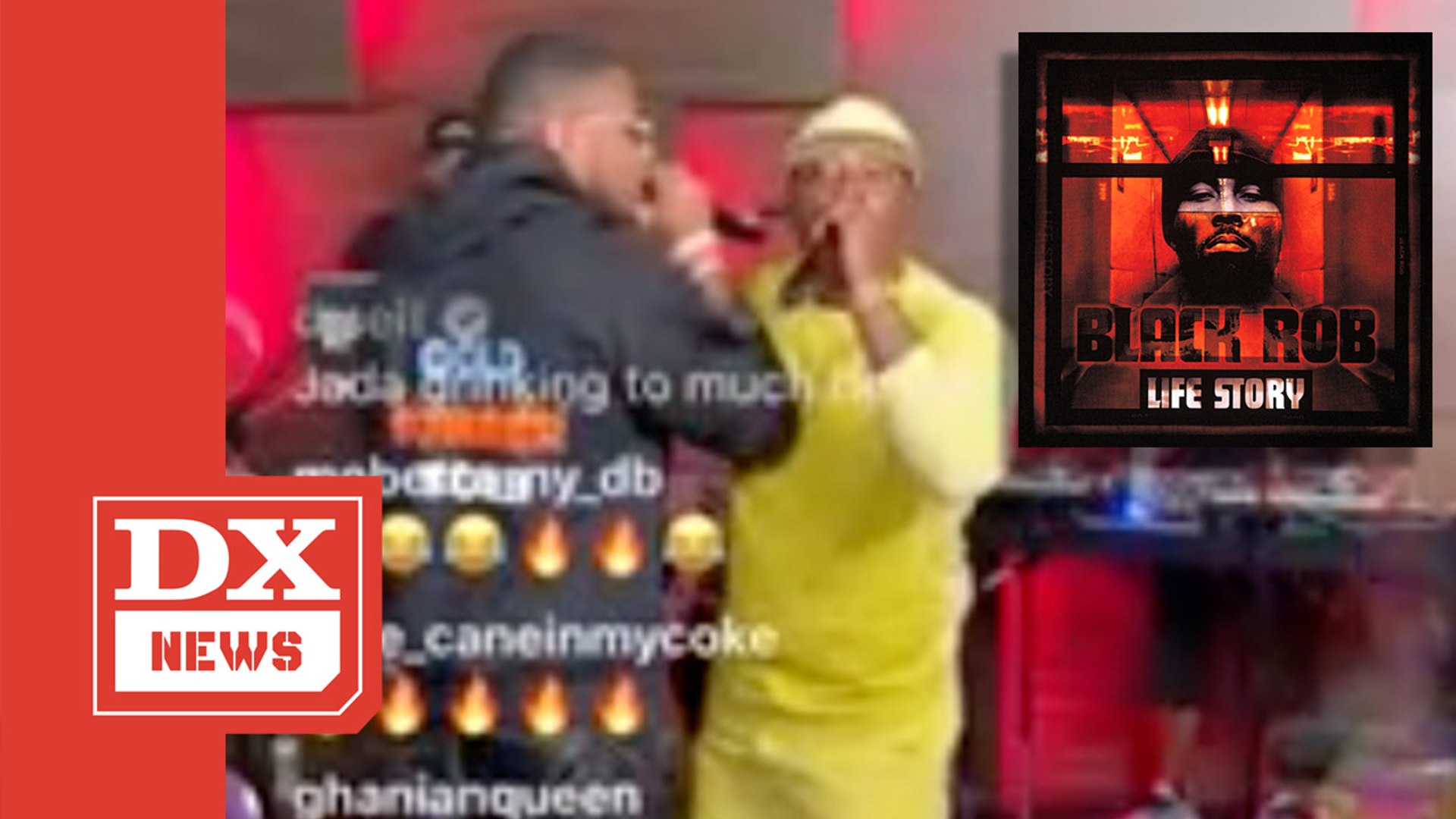 Black Rob Life Story