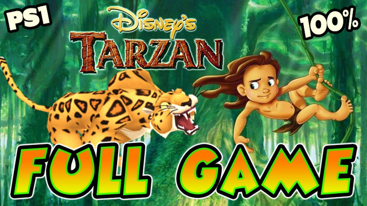 Disney's Tarzan 100% FULL GAME Longplay (PS1, N64, PC) - video Dailymotion