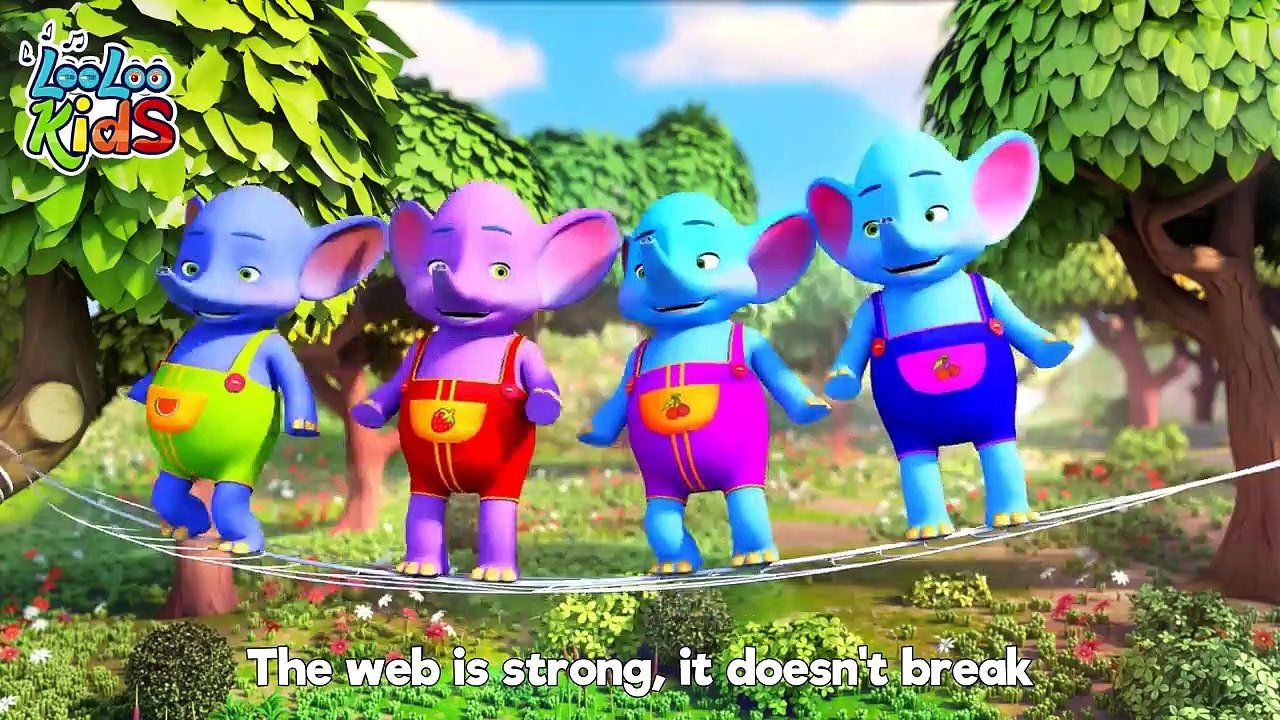 One Elephant Went Out To Play - Nursery Rhymes for Kids LooLoo ABC KIDS ...