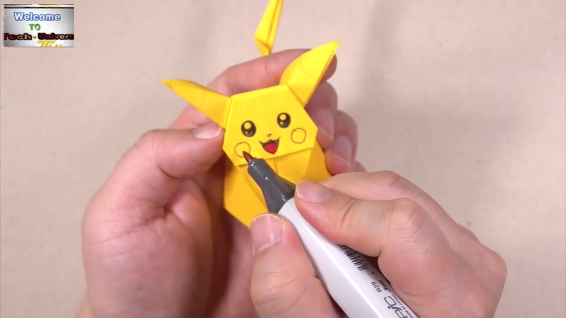 Pikachu Paper Vidos