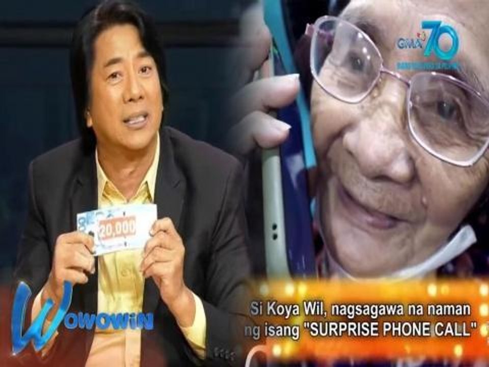 Wowowin: Kuya Wil, may handog na sorpresa para kina Cong TV at Inang ...