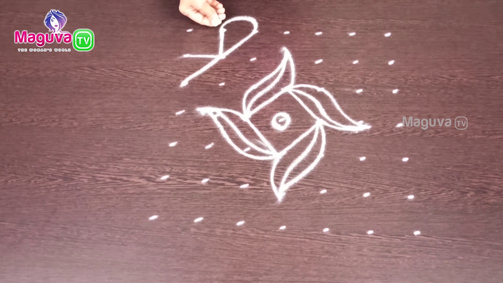 Simple Rangoli Kolam Designs Without Dots