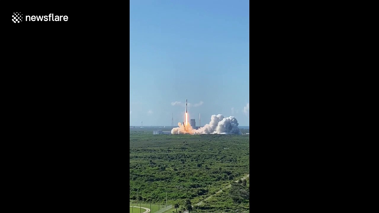 Space X Falcon 9 successfully launches ANASIS-II satellite in Florida ...