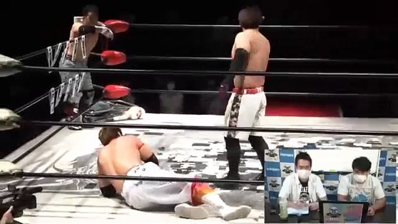Yuko Miyamoto & Isami Kodaka vs. Toshiyuki Sakuda & Yuki Ishikawa ...