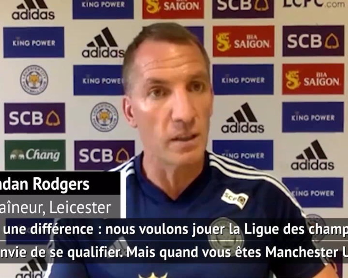 38e j. - Rodgers : "Nous voulons la Ligue des champions, United en a ...