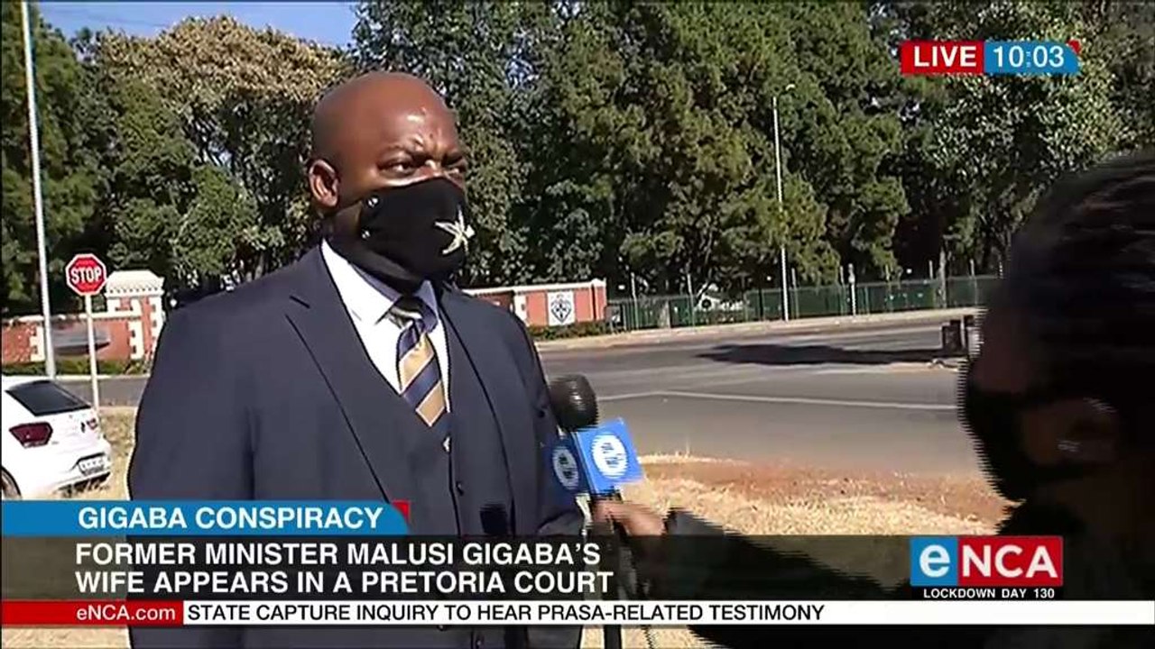 Former Minister Malusi Gigaba's wife appears in court - video Dailymotion