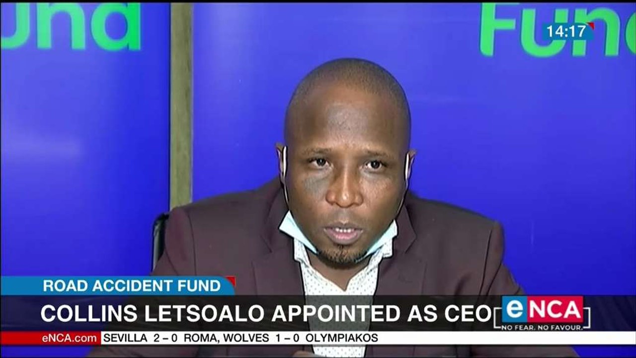 Collins Letsoalo appointed as the CEO of RAF - video Dailymotion