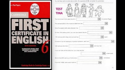 FCE 6 audio by TEST TINA - Dailymotion