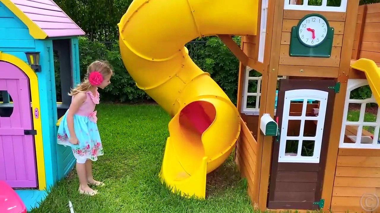 Nastya and dad learn and play - video Dailymotion