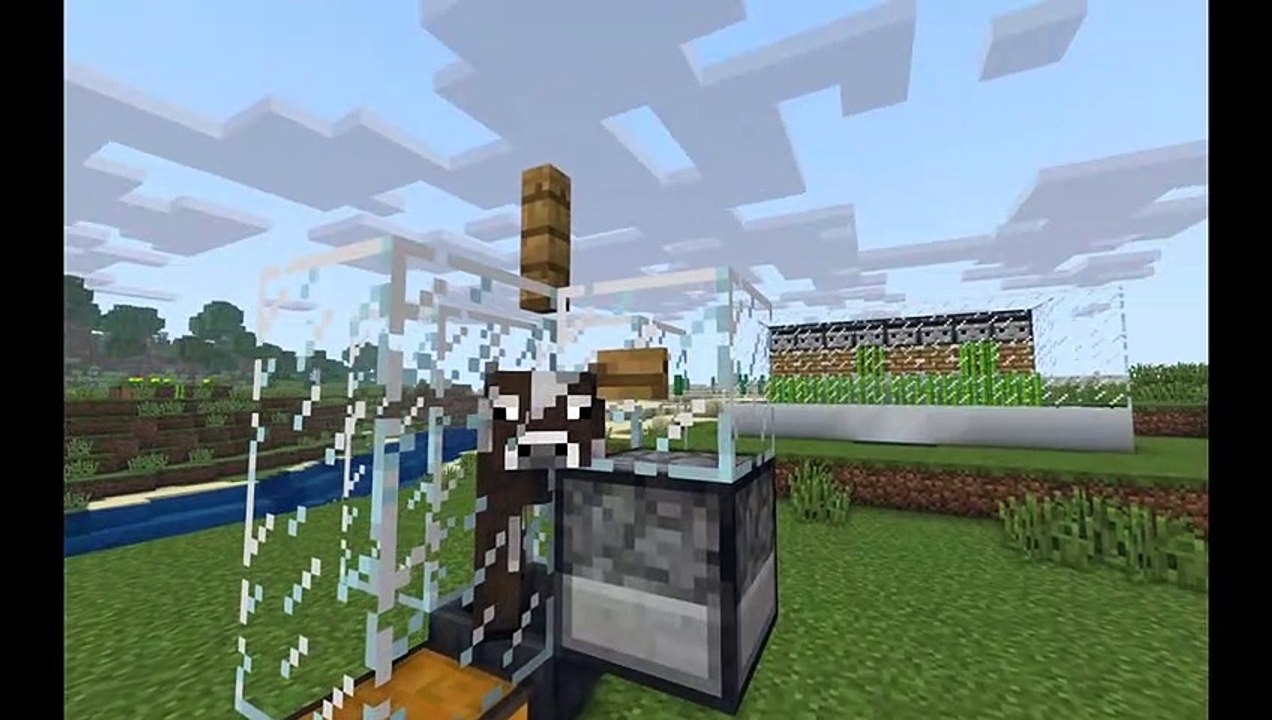 How to make a Cow Farm fast (using cow eggs) - video Dailymotion