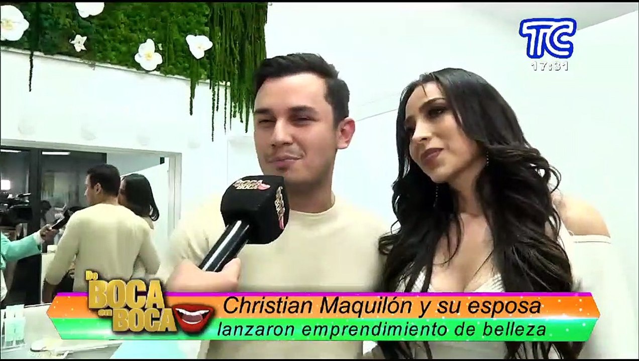 El actor Christian Maquilón y su esposa lanzaron emprendimiento de belleza - Vídeo Dailymotion