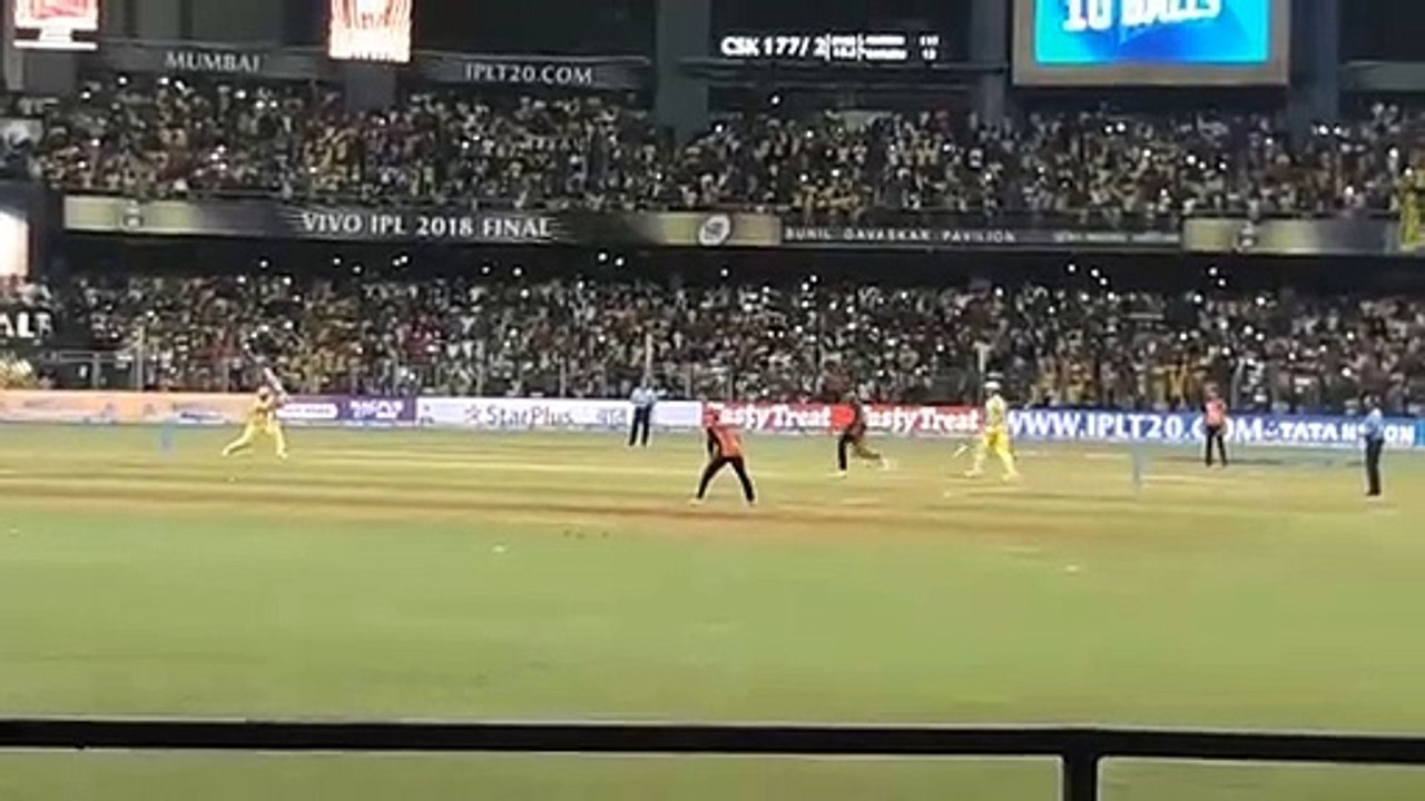 IPL 2018 FINAL Live Moments - video Dailymotion