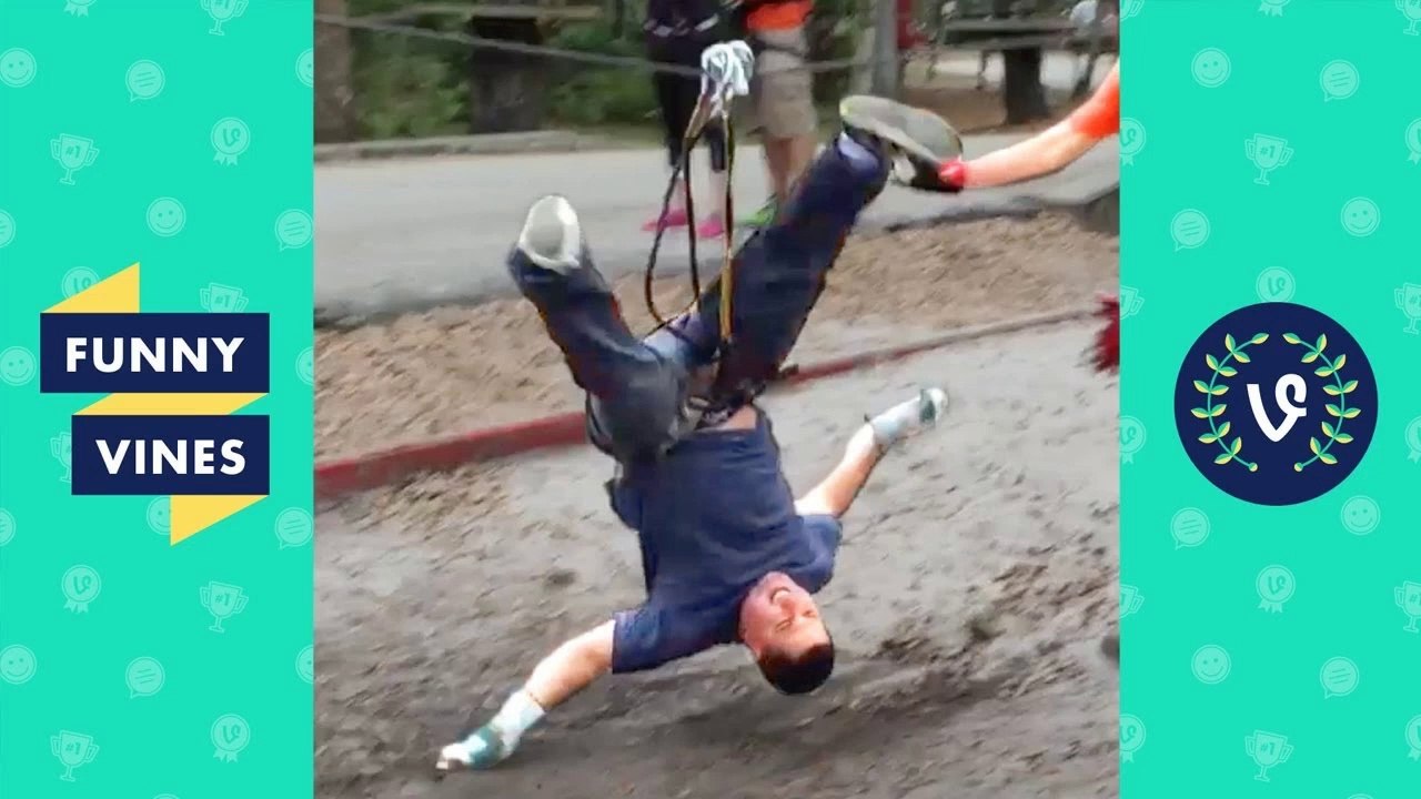 Best ZIP LINE Fail Compilation 2017 _ Funny Vines - video Dailymotion