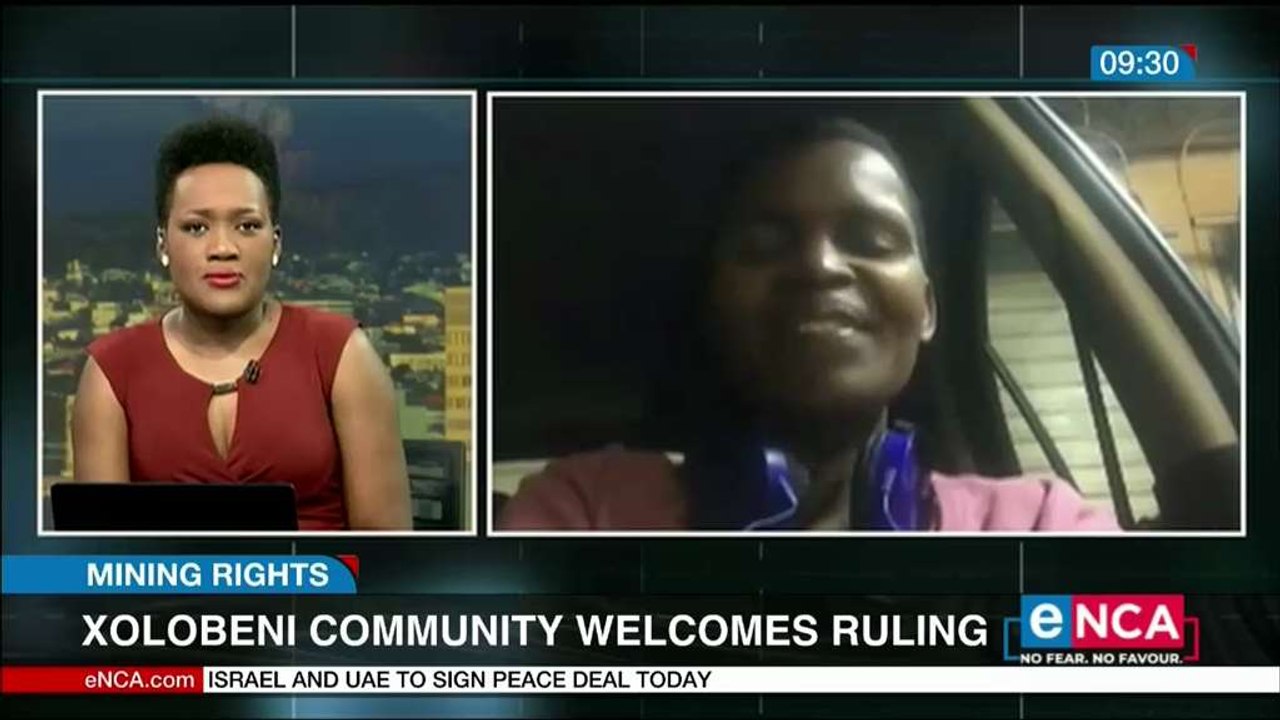 Xolobeni community welcomes ruling - video Dailymotion