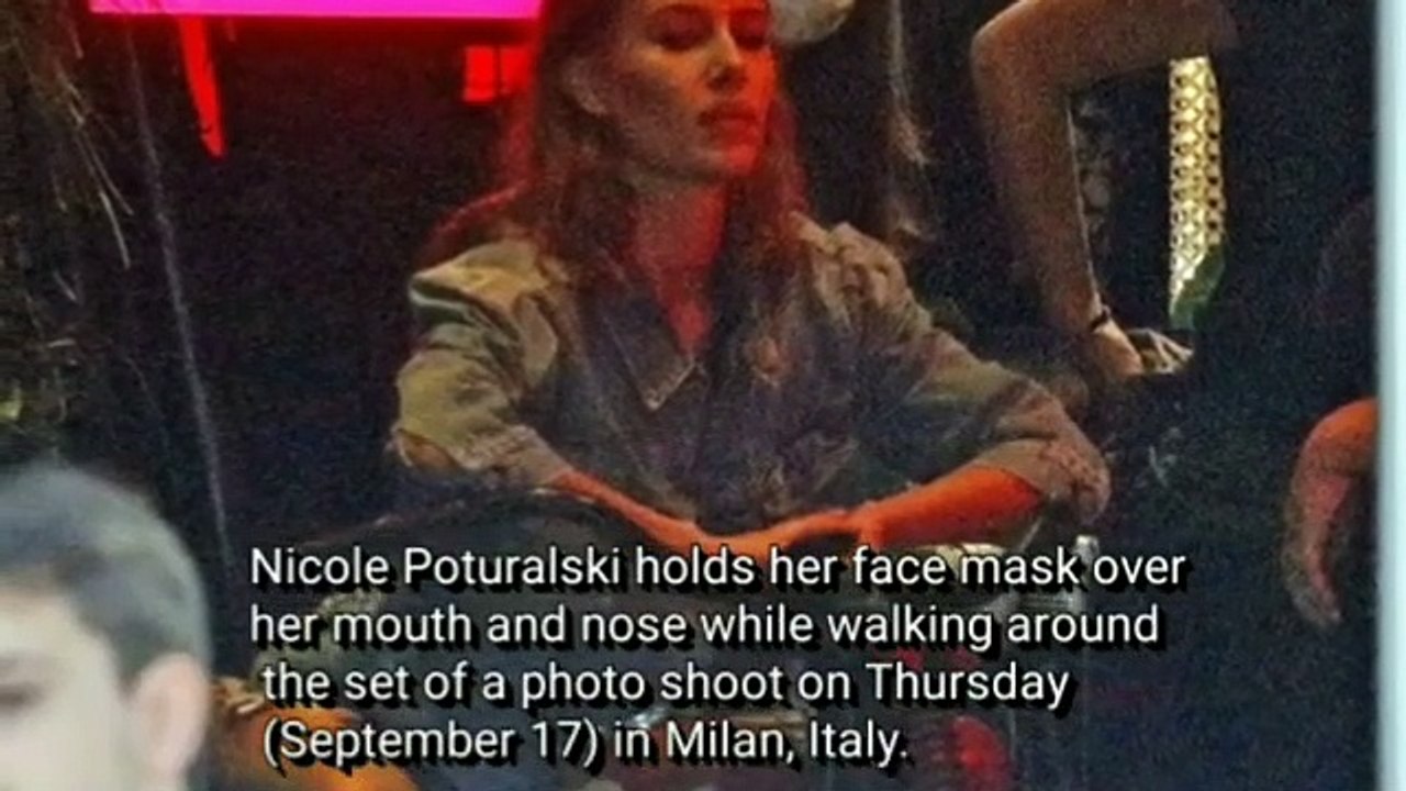 Brad Pitts Rumored Girlfriend Nicole Poturalski Spotted On Photo Shoot